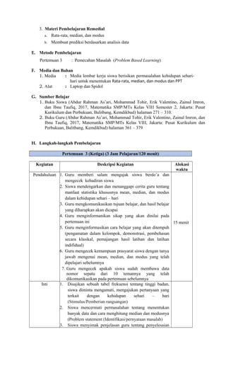 RPP - Median Modus | DOC