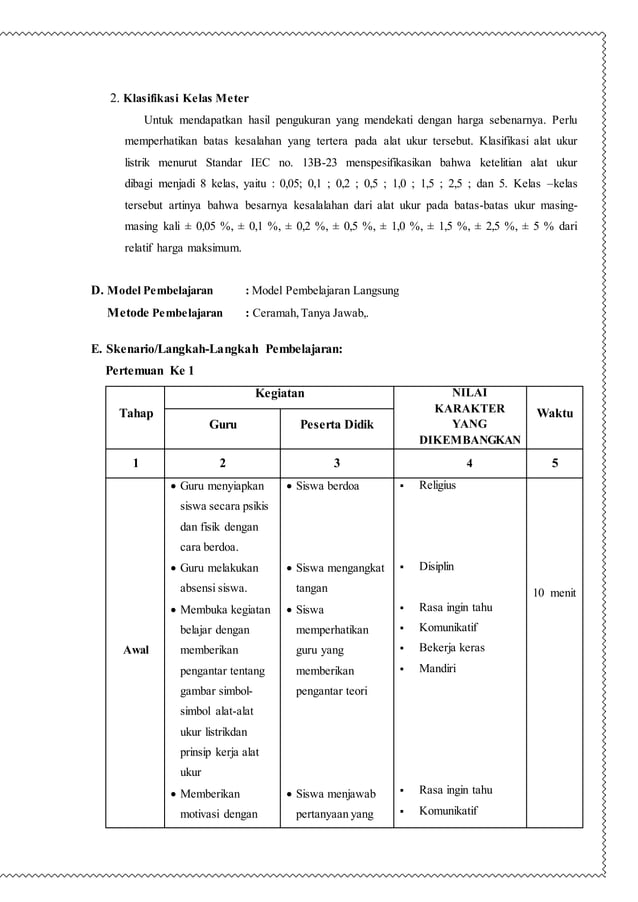 Rpp 1 2 simbol ,prinsip kerja ukur | PDF