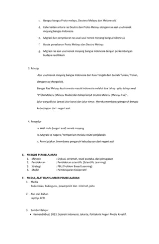 Rpp 10 proto deutro melayu | DOC