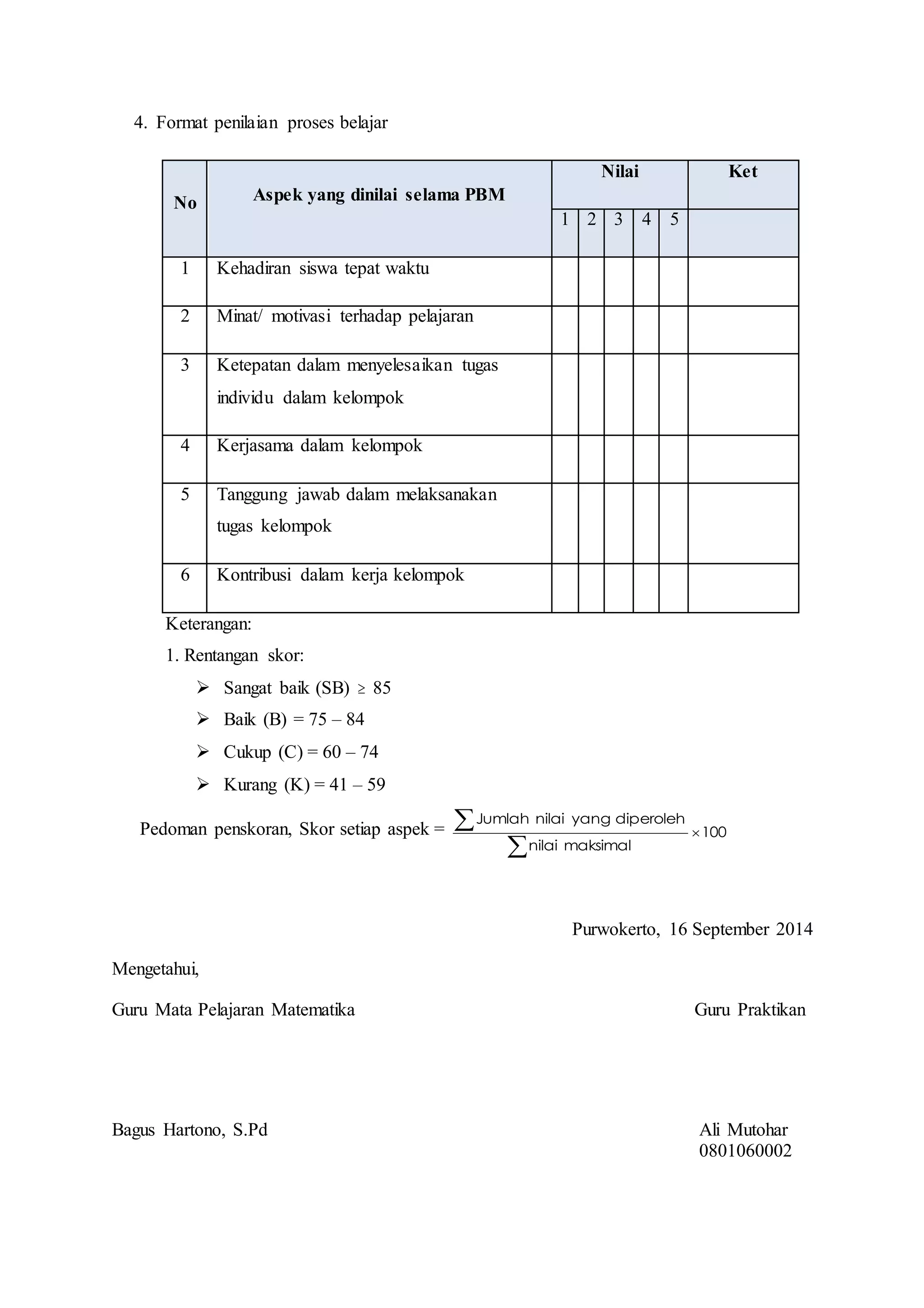 Rpp 1 bangun ruang sisi lengkung | PDF