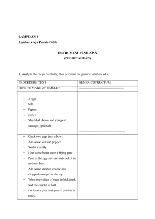 Rpp procedure text | PDF