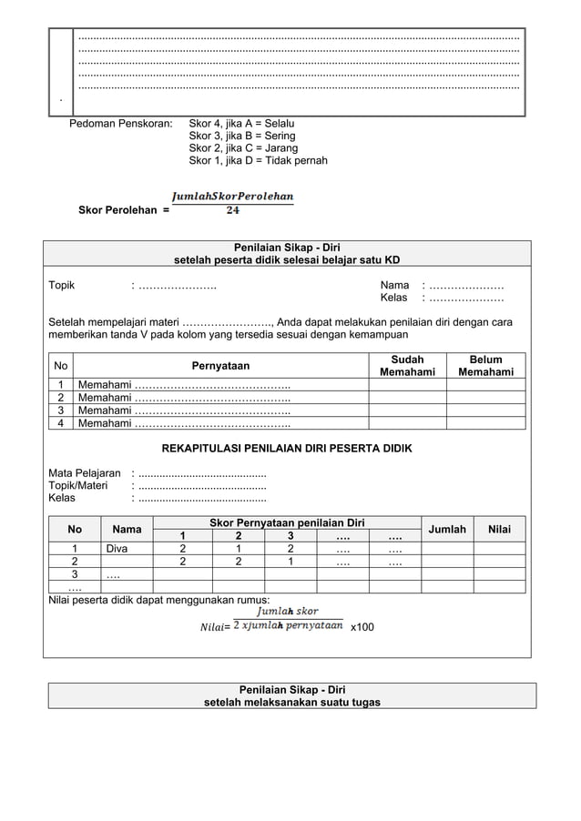 Rpp 1 lembar kelas 9 kd 3.1 | PDF