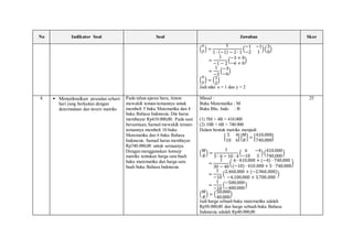 Rpp 2 dererminan dan invers matriks | DOCX