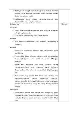CONTOH RPP 2013 GERAK MELINGKAR | RTF
