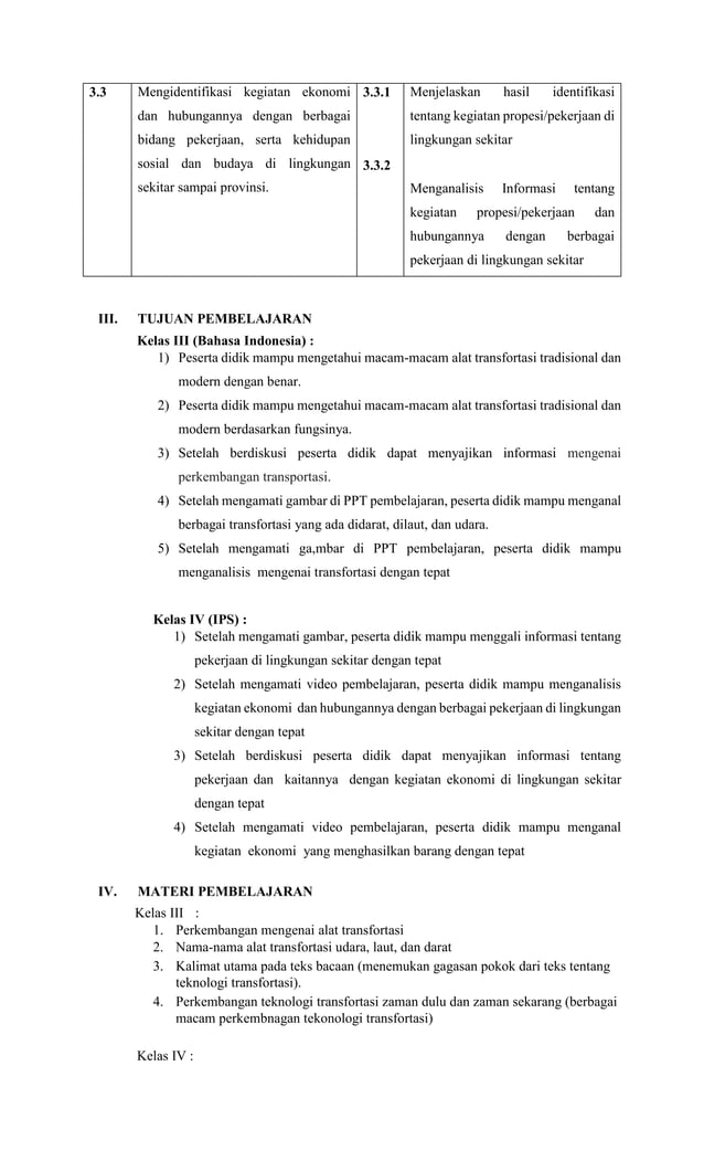 pembelajaran kelas rangkap model pembelajaran 221 pkr ut | DOCX