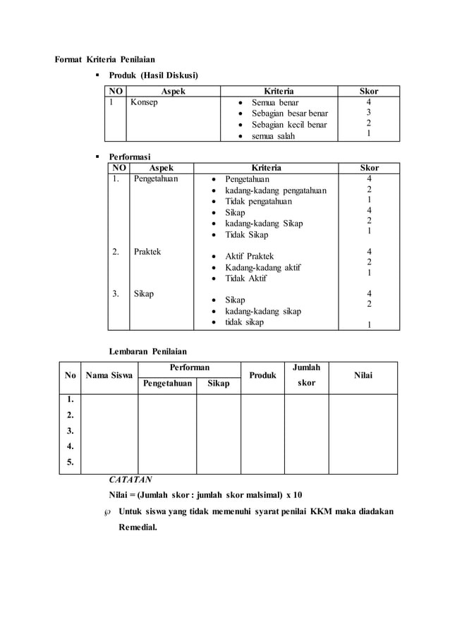 Contoh RPP MATA PELAJARAN IPA KELAS IV SD | PDF