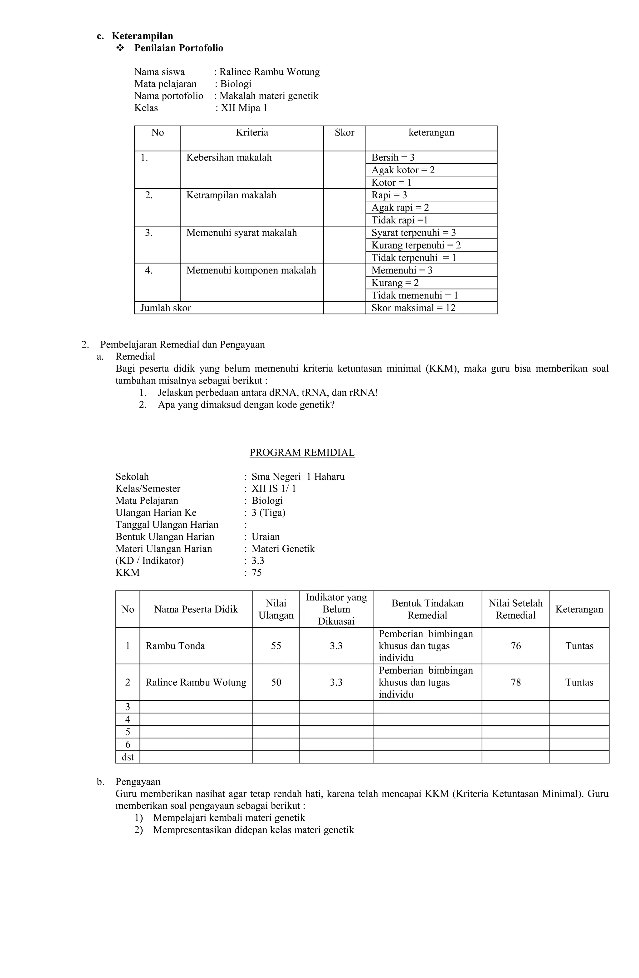 Modul ajar biologi kelas XII MIPA 3.docx