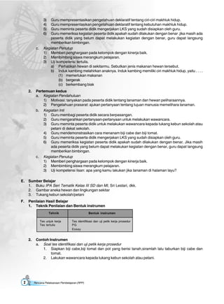 Rpp 3a sd ipa kelas 3 | PDF