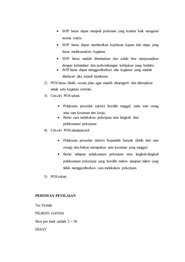 Rpp 3 jenis dan prinsip pos | PDF