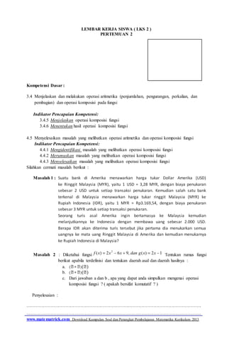Rpp 4 komposisi fungsi (1) | DOCX