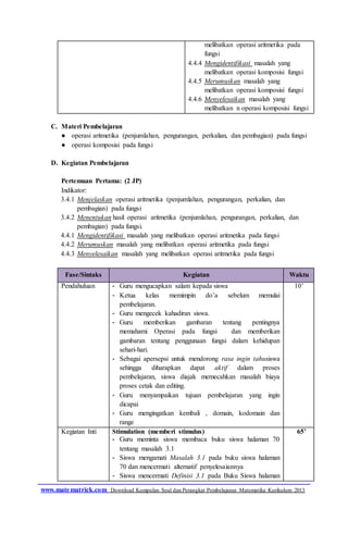 Rpp 4 komposisi fungsi (1) | DOCX