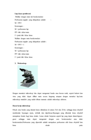 Alat-Alat Optik rpp | DOCX