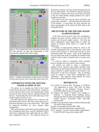 The New Soft-IOC Based alarm handler at the SNS | PDF