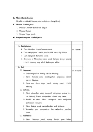 RPP BAHASA INDONESIA | DOCX