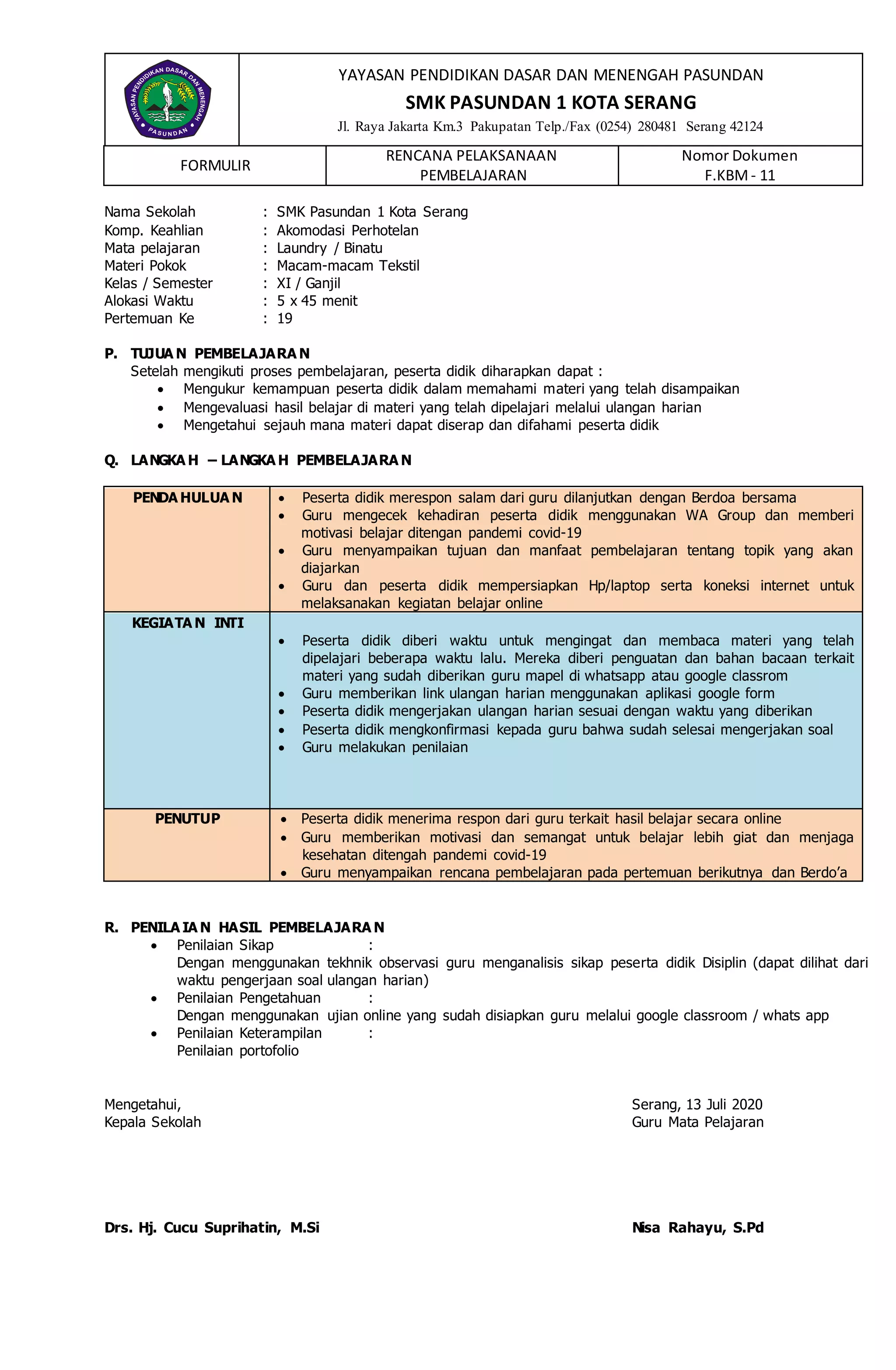 rpp daring laundry.doc