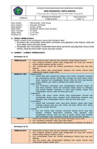 rpp daring laundry.doc