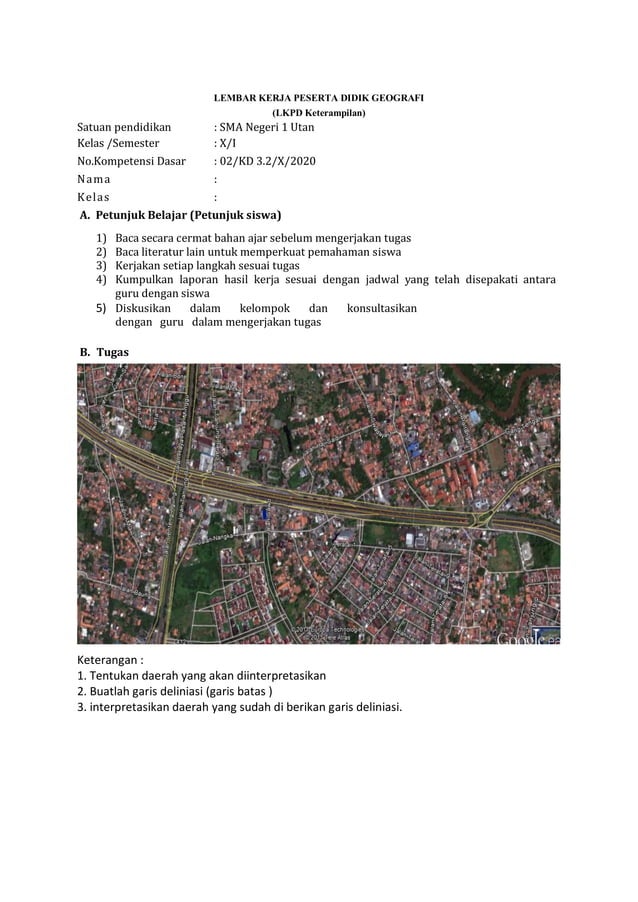 Rpp dasar pemetaan | PDF