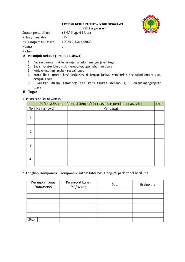 Rpp dasar pemetaan | PDF