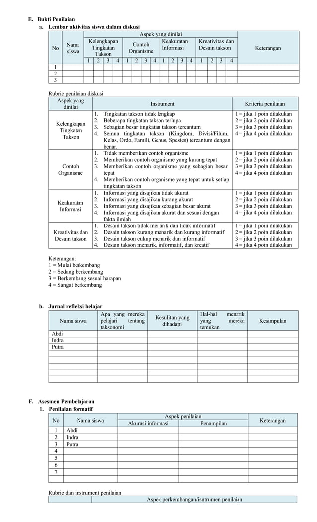 rpp deep learning IPA smp kelas tujuh.docx