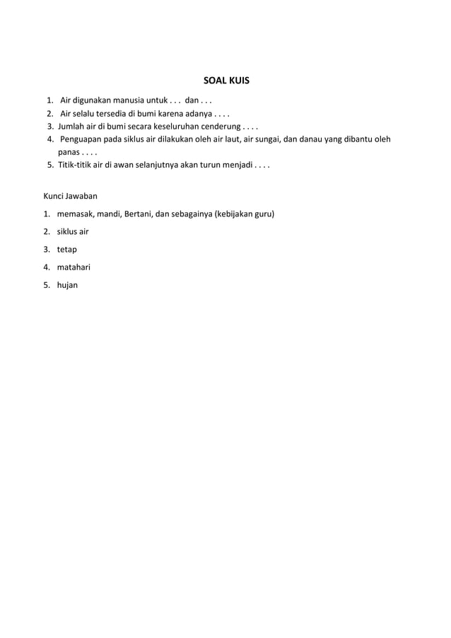 RPP/modul ajar berdiferensiasi kelas 5 SD | PDF