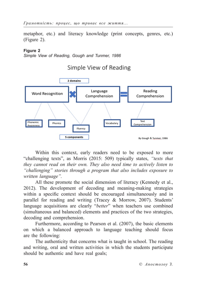 Literacy: A Lifelong Process Through a Balanced Literacy Approach | PDF