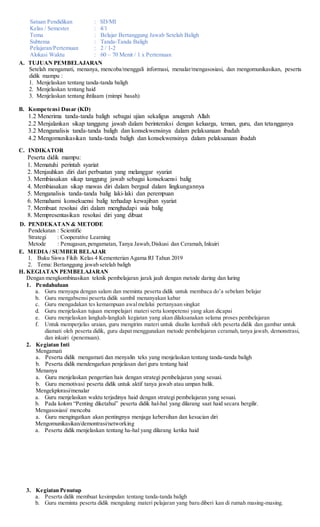 RPP Fikih Kelas 4.docx