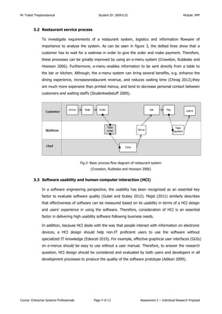 Dissertation Proposal (E-menu system) | DOCX