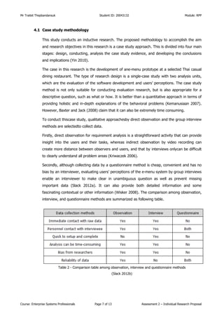 Dissertation Proposal (E-menu system) | DOCX
