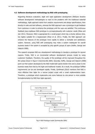 Dissertation Proposal (E-menu system) | DOCX
