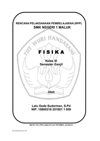 Rpp fisika smk XI | PDF