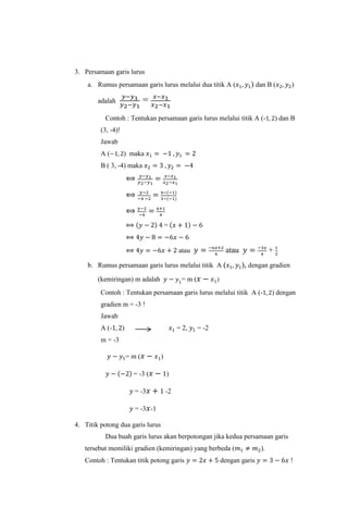Rpp fungsi linear | PDF