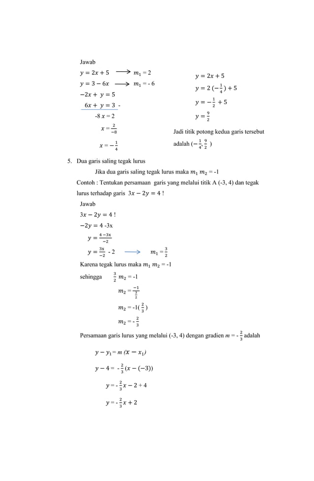 Rpp fungsi linear | PDF