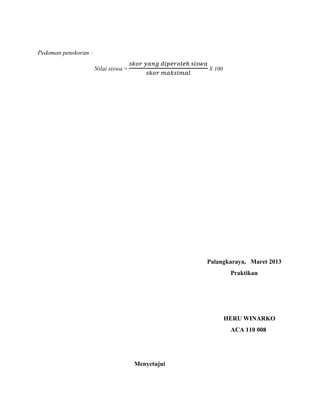 Rpp heru winarko p4m | PDF