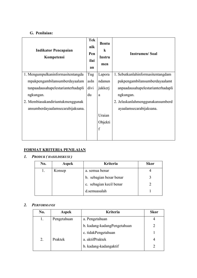 Rpp ipa kelas 2 | DOCX