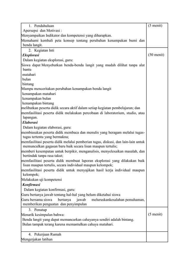 Rpp ipa kelas 4 smstr 2 | PDF