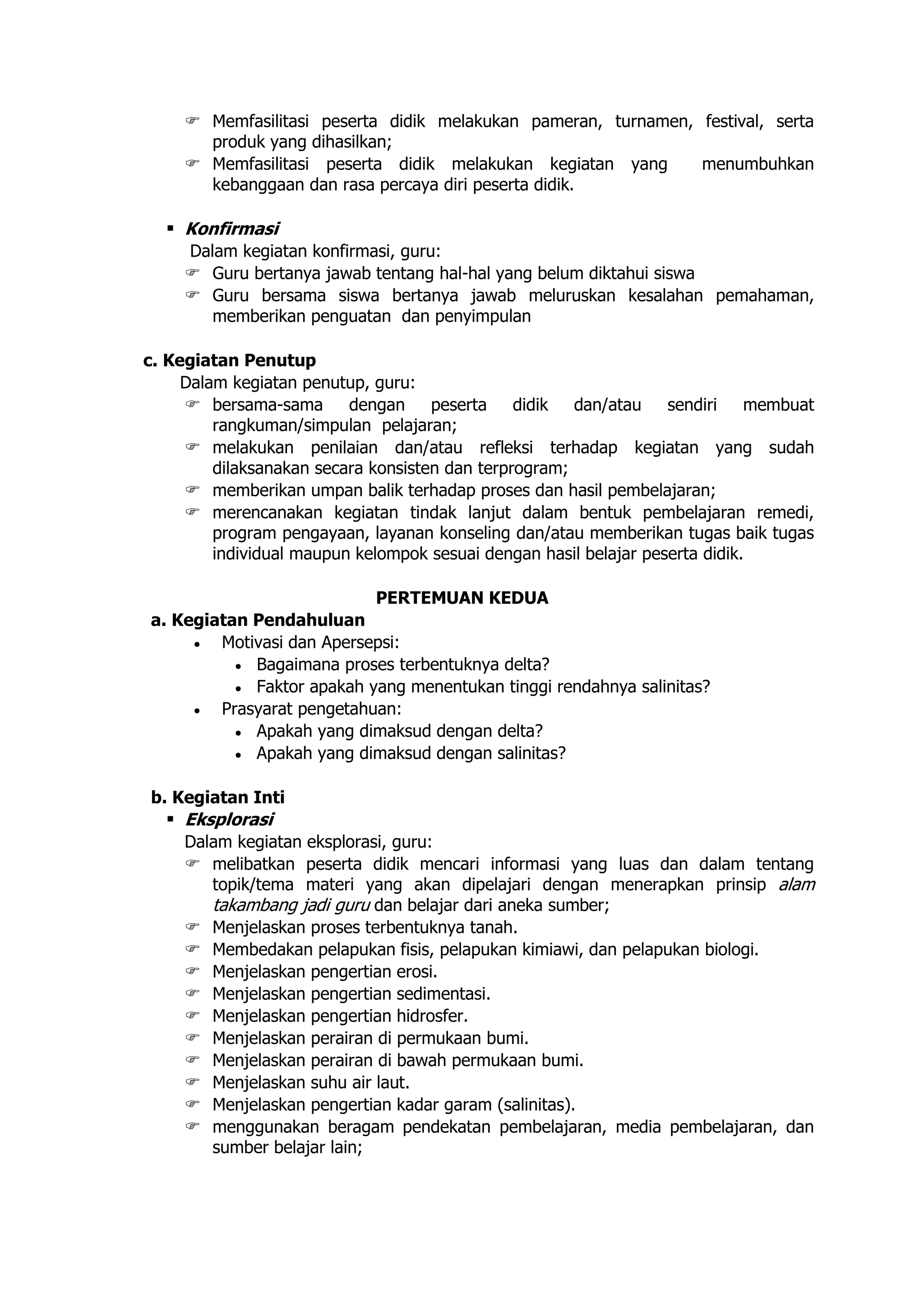 Rpp ipa kelas 9 smt 2 | PDF