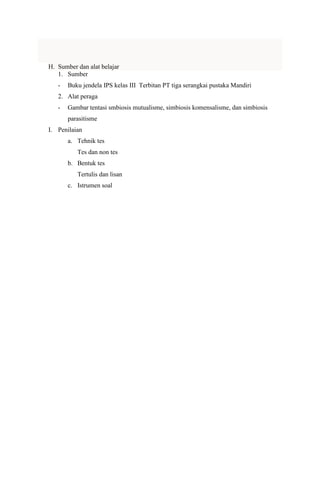 Rpp ipa kelas iv | PDF