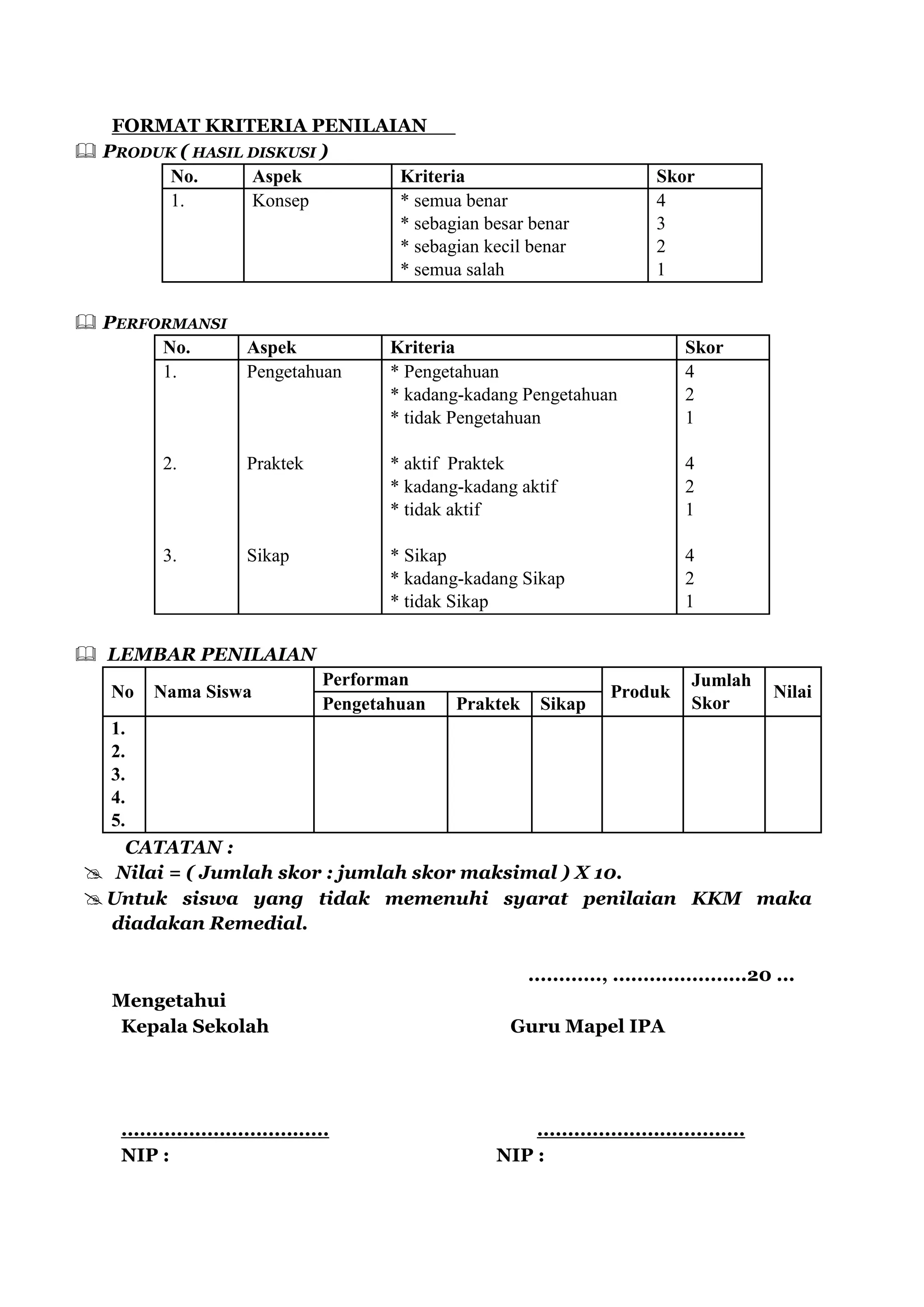 Rpp ipa kelas iv semester 1 | DOCX