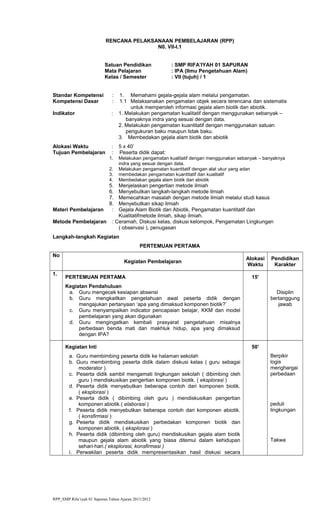 Rpp ipa kls vii 1, 2011-2012 | DOC