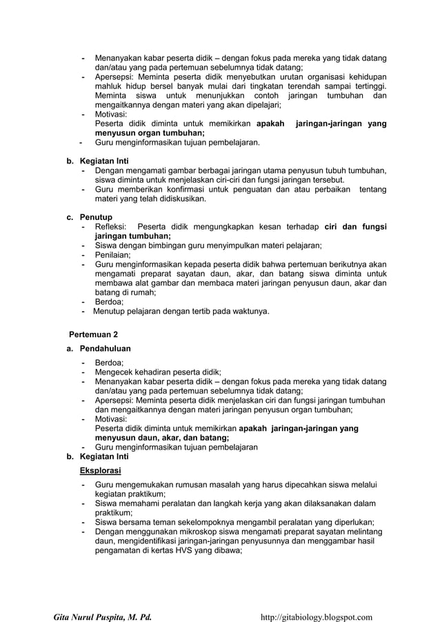 RPP IPA (Science Lesson Plan) | PDF