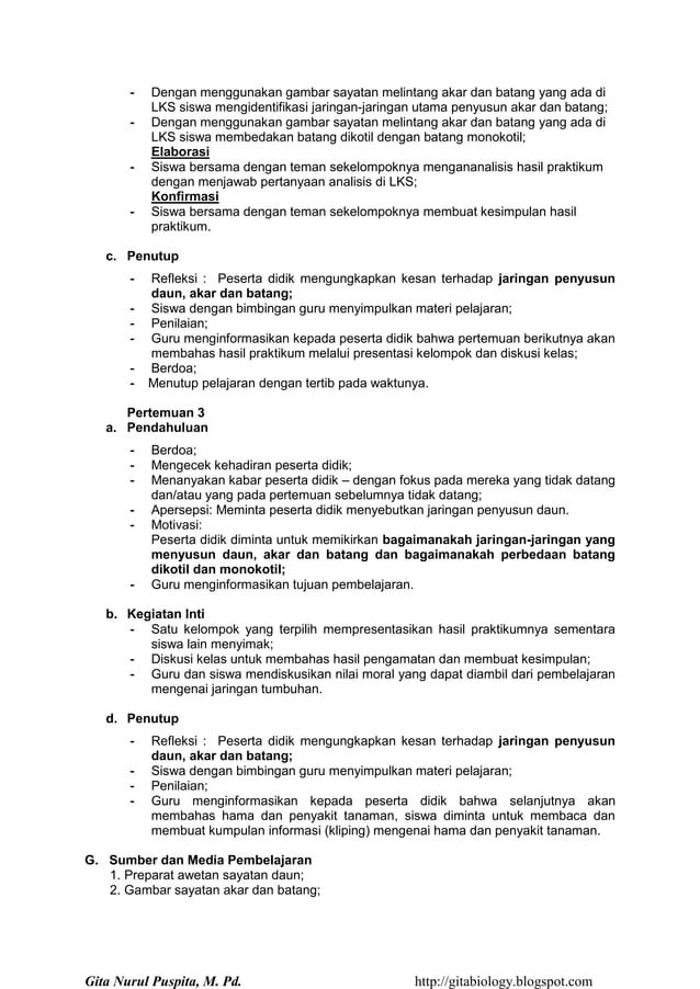 RPP IPA (Science Lesson Plan) | PDF