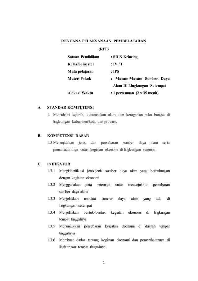 Rpp ips 4 krincing | PDF