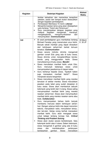 RPP K6 TEMA 3 ST 1 REV. 2018 (datadikdasmen.com).doc | Free Download