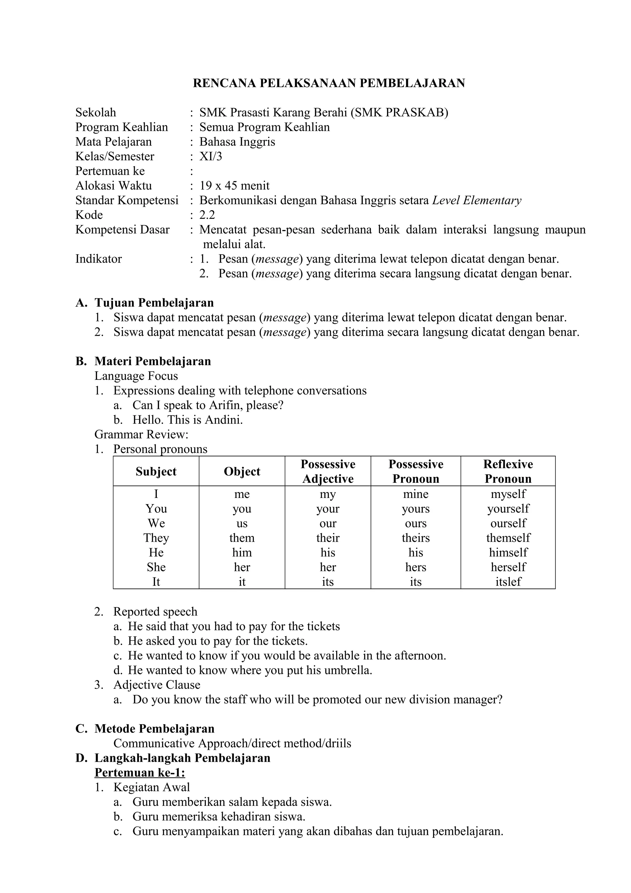 Rpp kd 02 sby ncit print | PDF