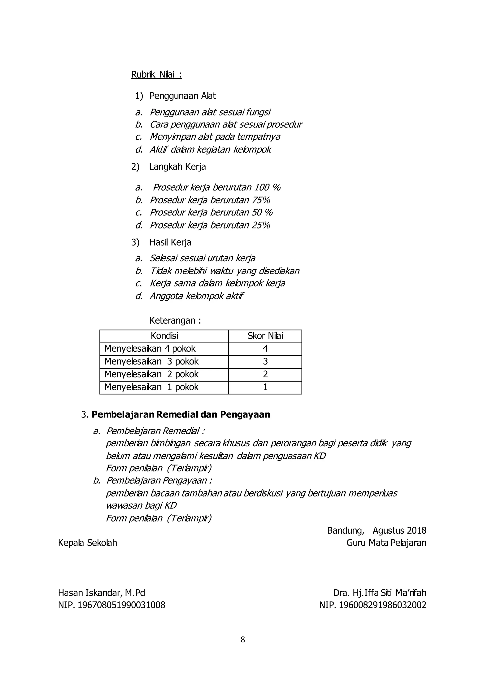 Rpp kd 1 pertemuan 1 | PDF