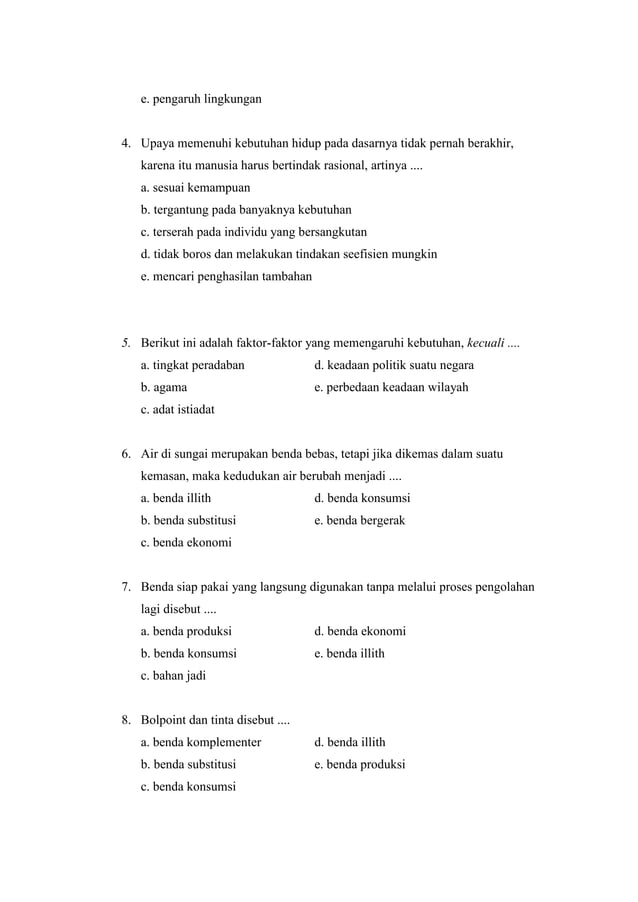 Rpp kd 3.1 Ekonomi X K13 Instrumen | PDF