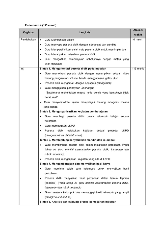 Rpp kd 3.1 dan 4.1 fisika tik besaran dan satuan | DOCX