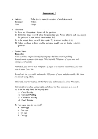 Lesson Plan Senior High School 3 | PDF