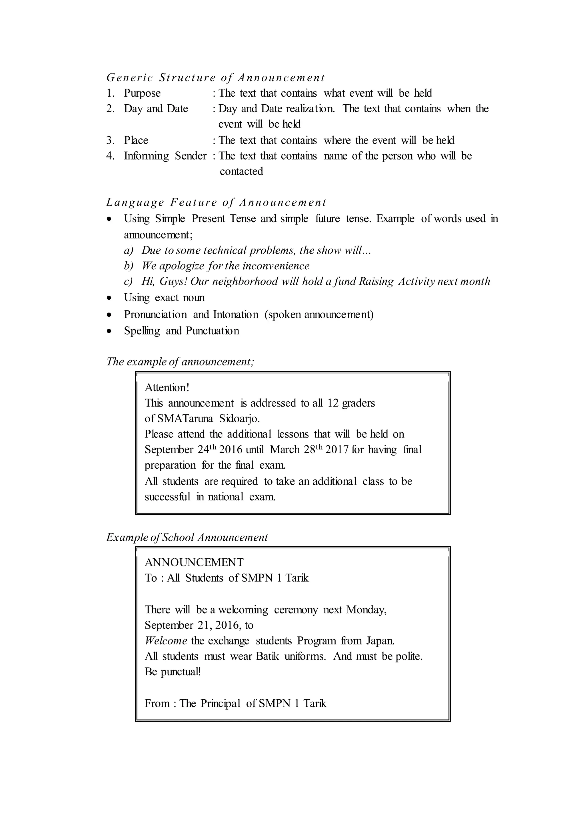 Lesson Plan Senior High School 3 | DOCX