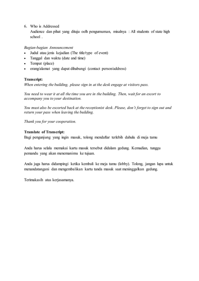 Lesson Plan Senior High School 3 | PDF